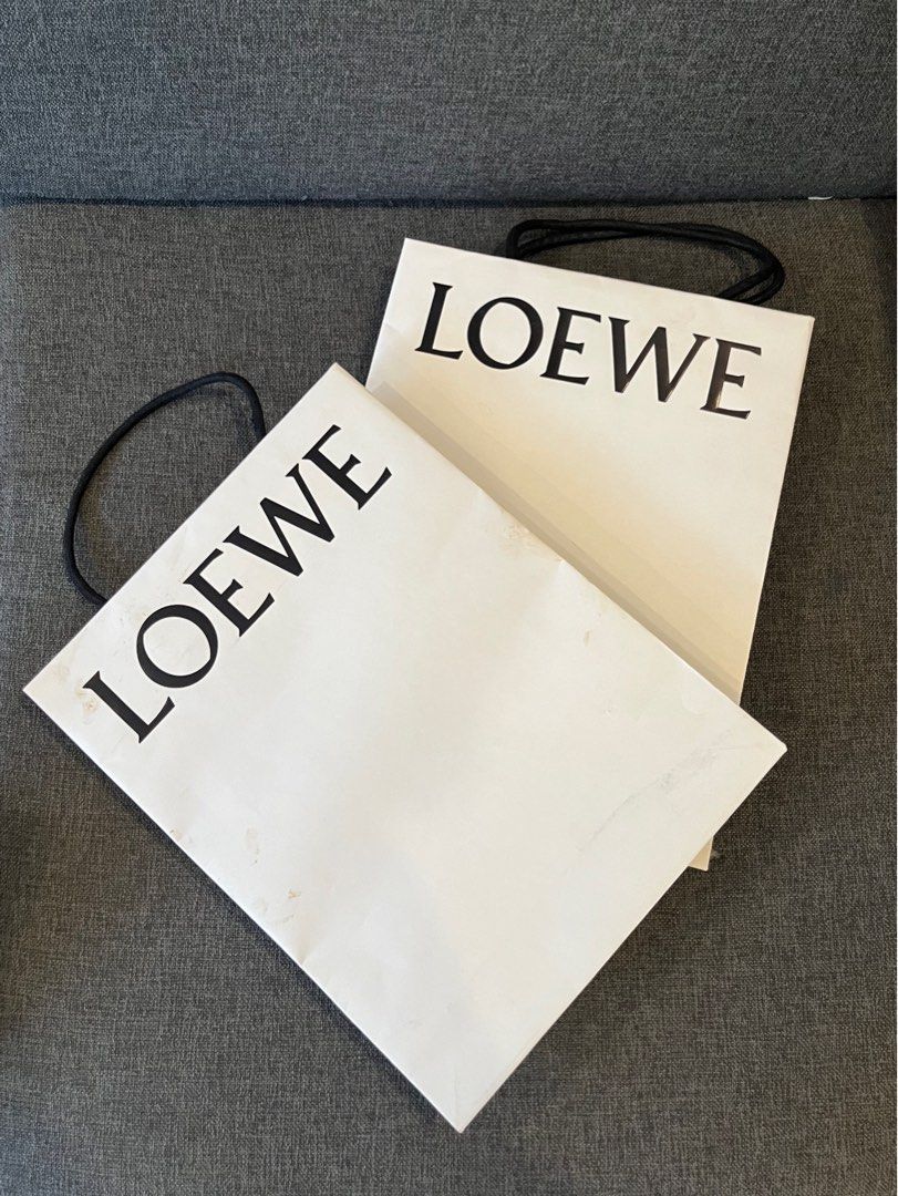 Loewe Paper Bag Original From Store, Barang Mewah, Tas & Dompet di ...