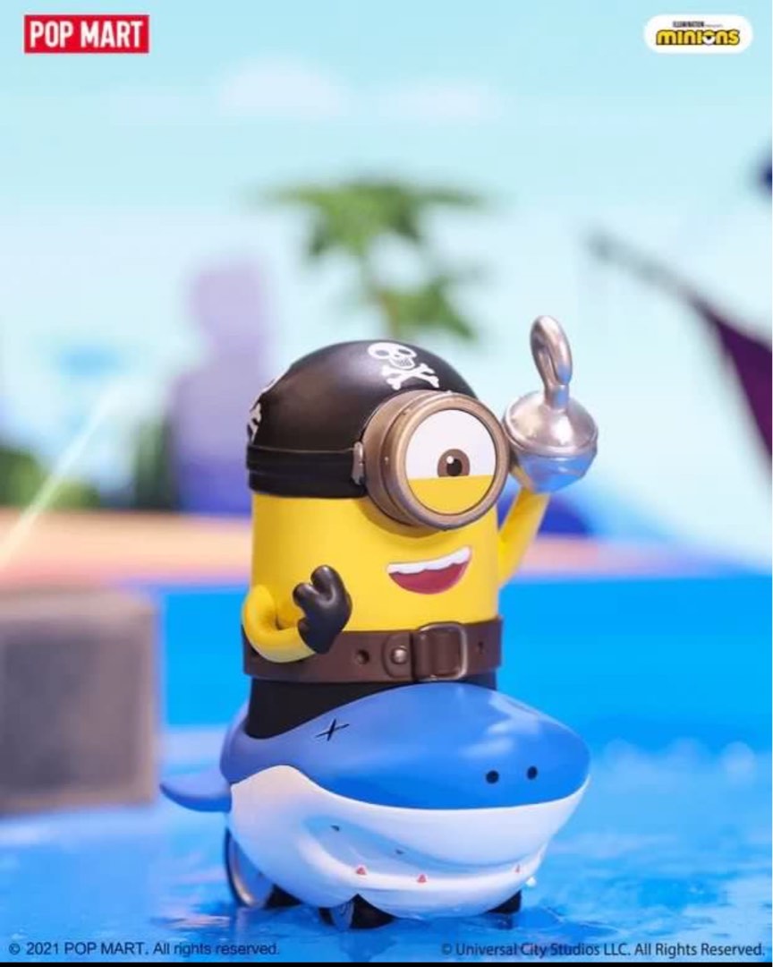 Minion Shark Stuart Popmart, Hobbies & Toys, Toys & Games on Carousell