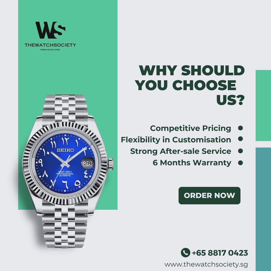 [Mod] 44mm Seiko Sea Dweller Deep Sea Blue, Men's Fashion, Watches ...