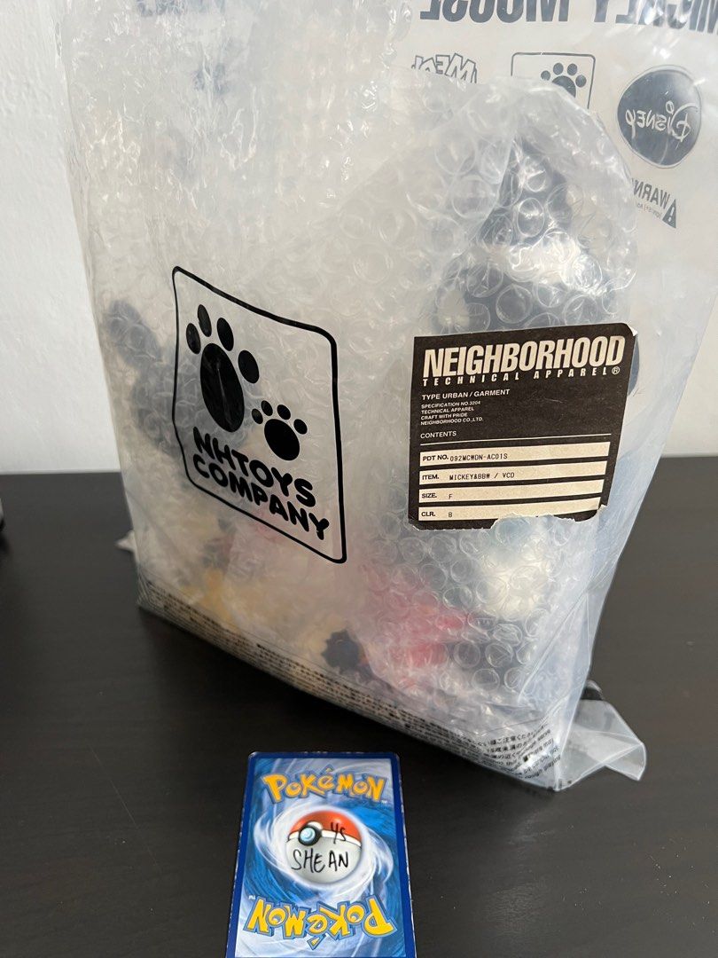 Neighborhood x Disney Mickey Mouse & Big Bad Wolf Set, Hobbies & Toys ...