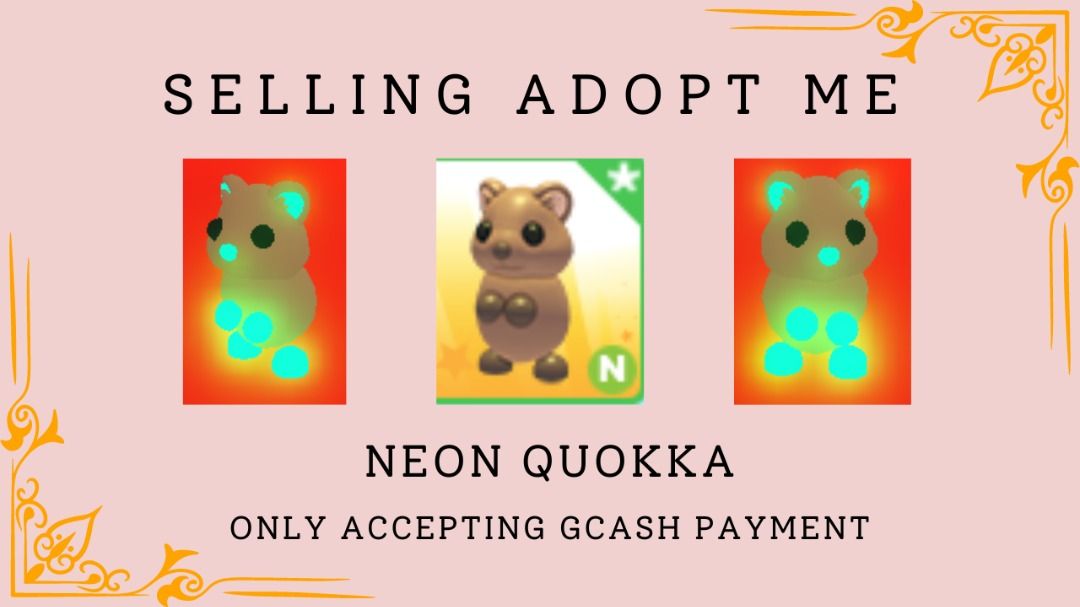 NEON QUOKKA ADOPT ME, Video Gaming, Gaming Accessories, In-Game ...