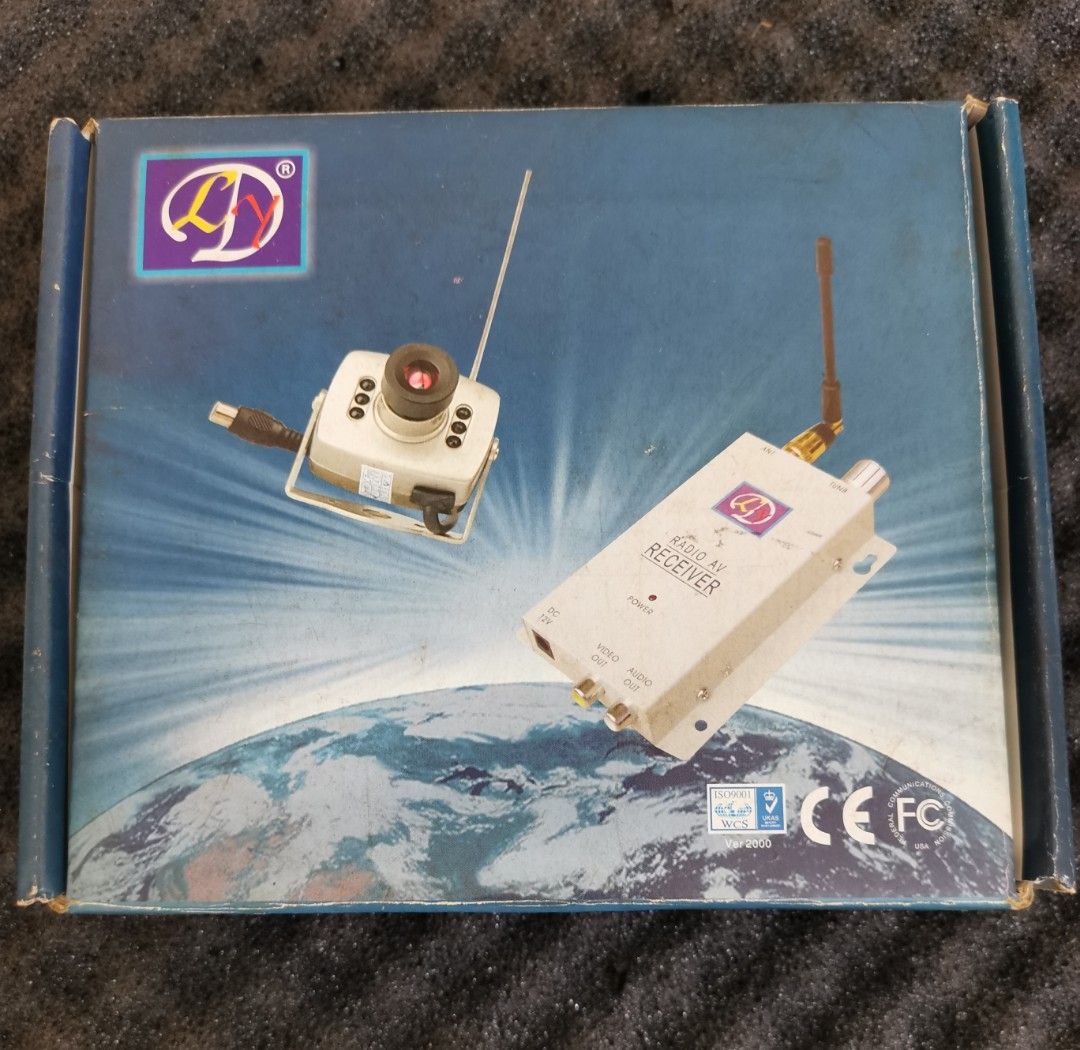 Old School AV Receiver (CCTV) Old New Stock, Furniture & Home Living ...