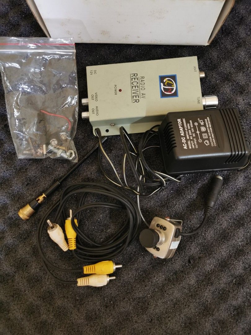 Old School AV Receiver (CCTV) Old New Stock, Furniture & Home Living ...