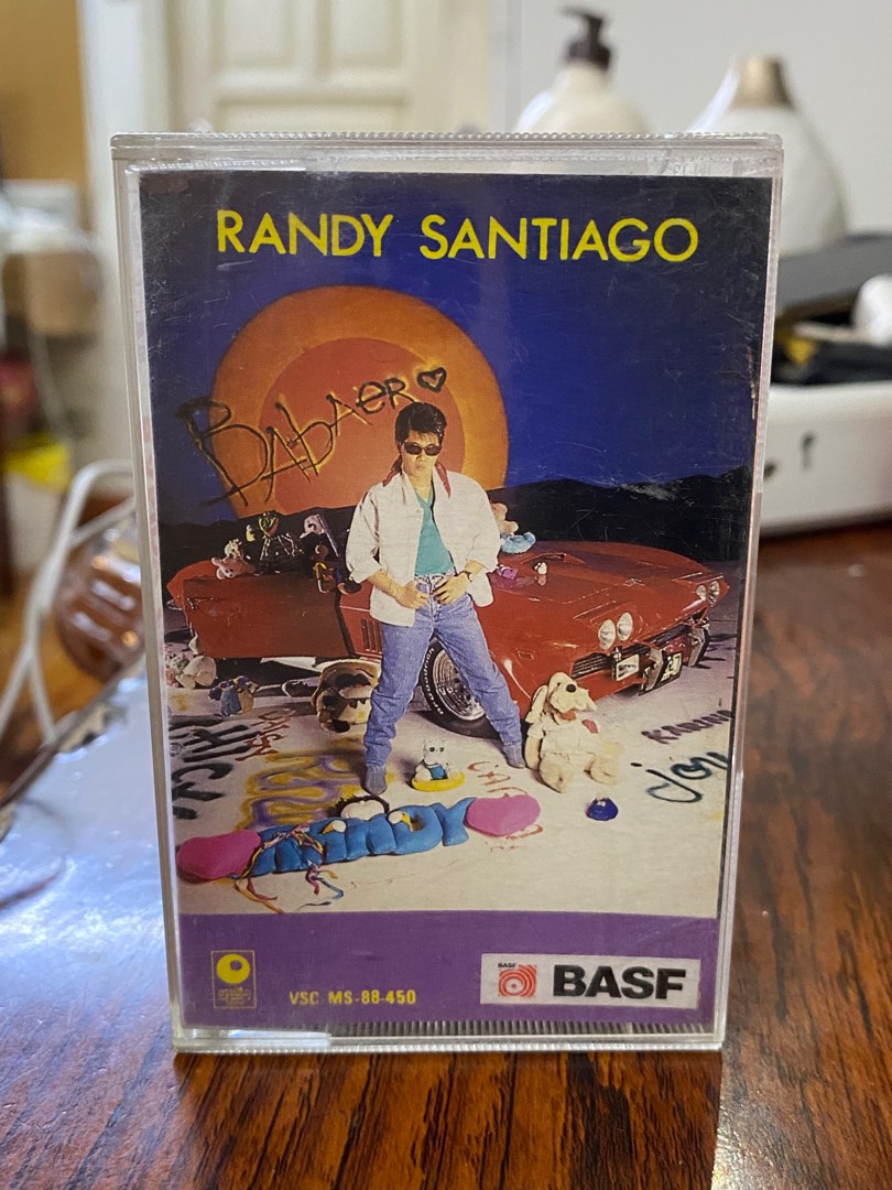 OPM Philippines Cassette Tape Original Pinoy Music - RANDY SANTIAGO ...