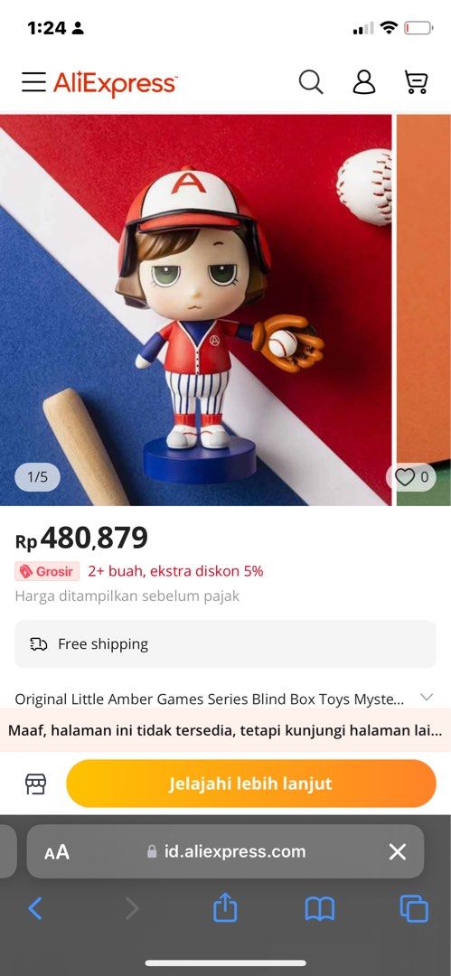 Original Little Amber Games Series Blind Box Toys Mystery Box Mistery ...