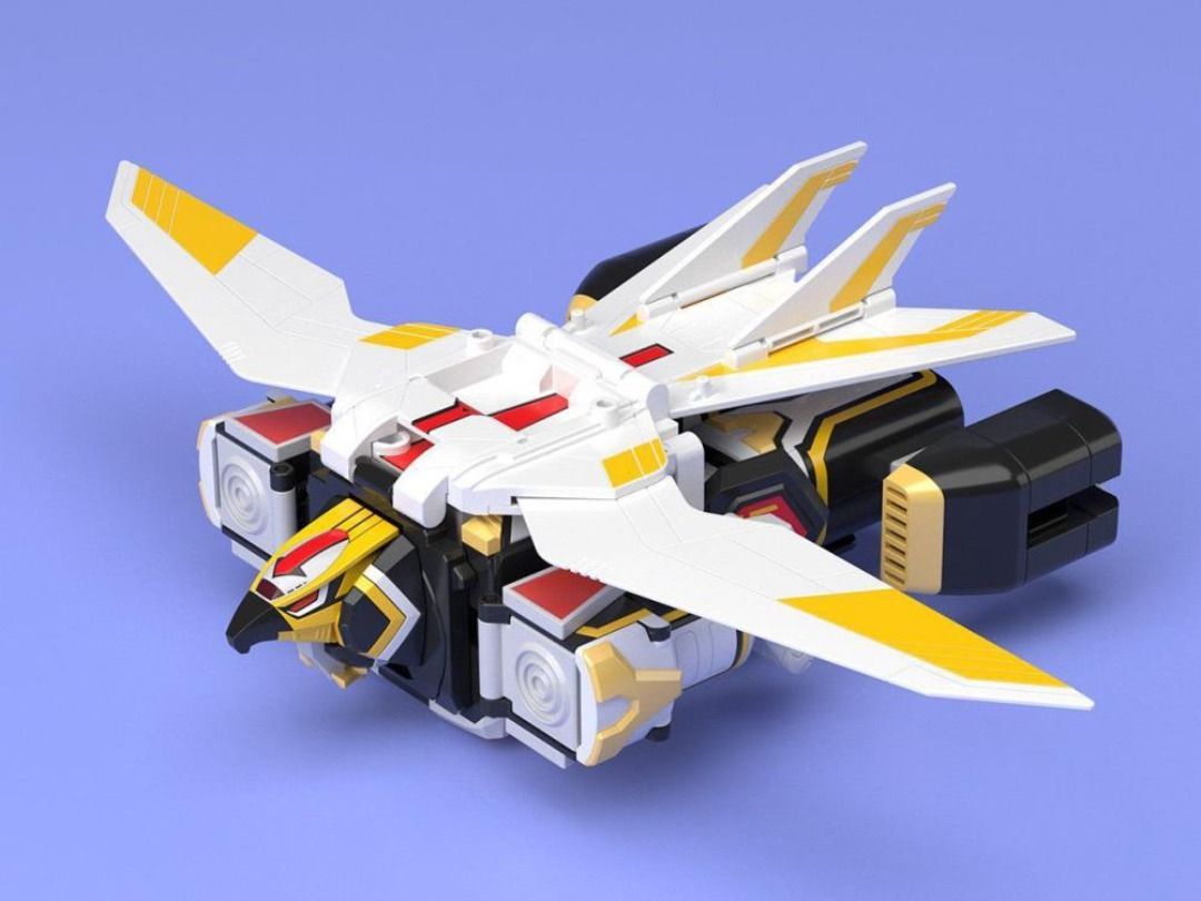 (READY STOCK) P-Bandai - SMP Shokugan - Super MiniPla - Jet Garuda - Choujin Sentai Jetman ...