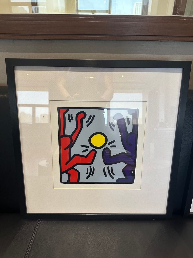 Playing People -Keith Haring, Furniture & Home Living, Home Decor, Wall ...