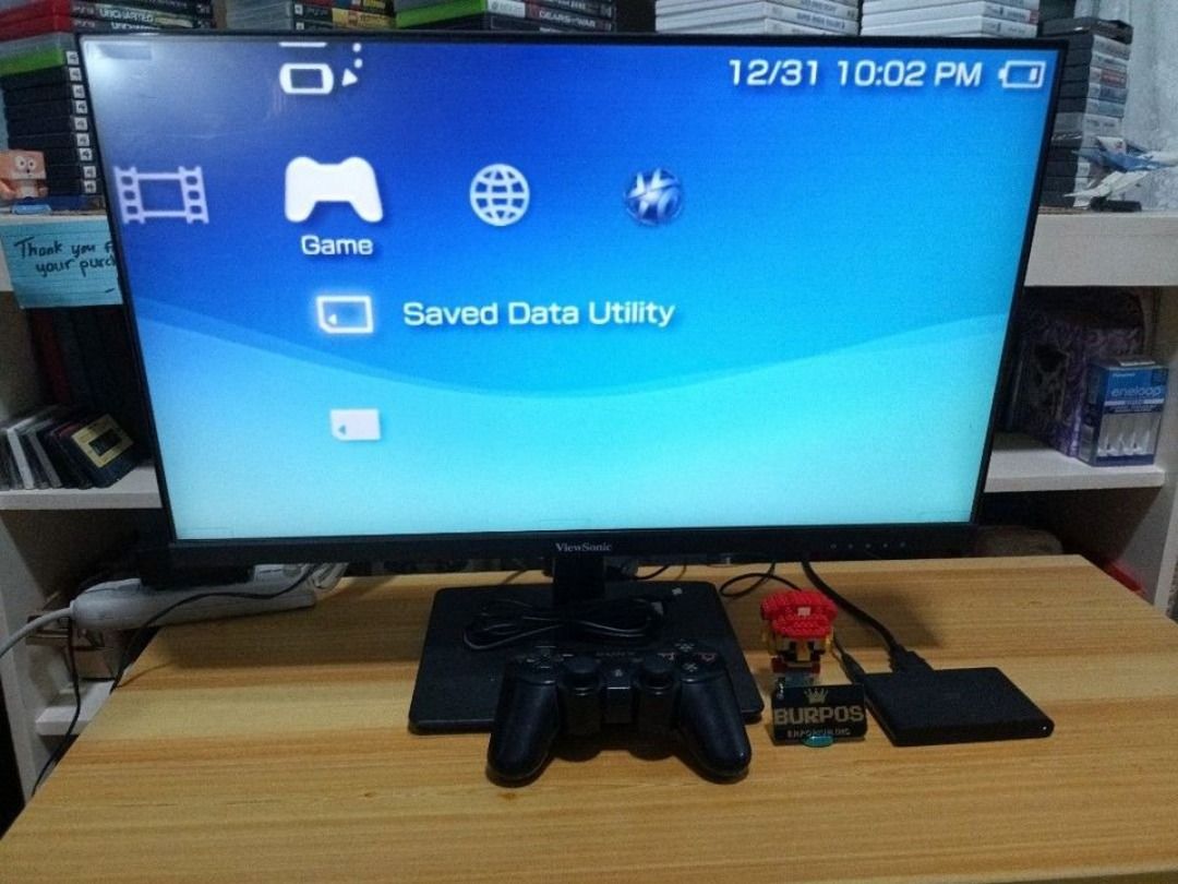 Playstation TV (Black -32gb mem card, CFW) [RARE], Video Gaming, Video ...