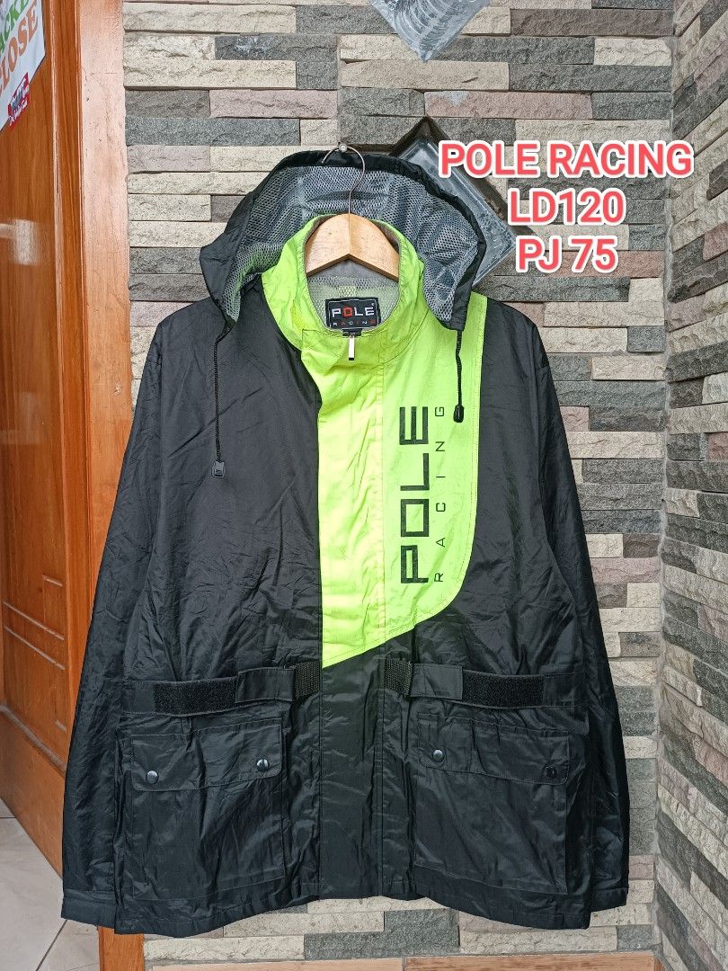 POLE RACING, Fesyen Pria, Pakaian , Baju Luaran di Carousell