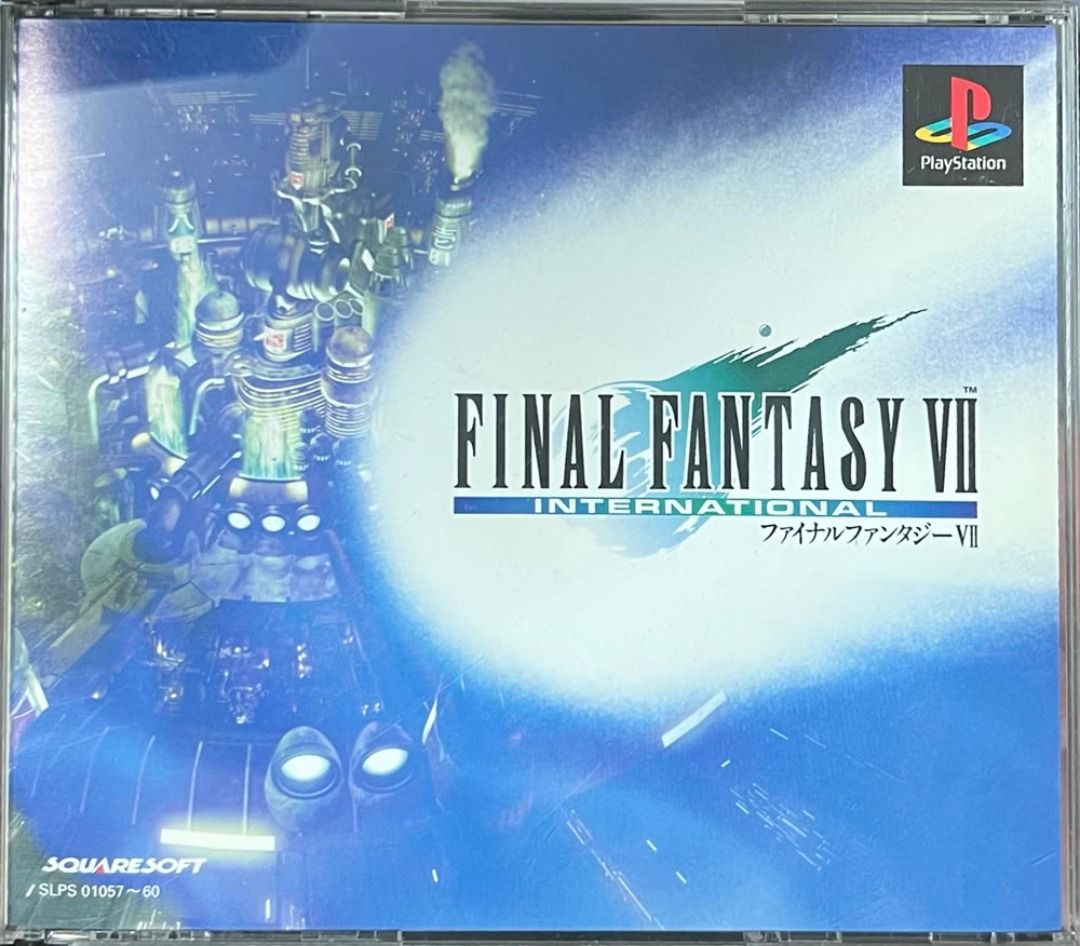 PS1 FF7 International FINAL FANTASY VII 太空戰士 最終幻想 FF VII, 電子遊戲, 電子遊戲 ...