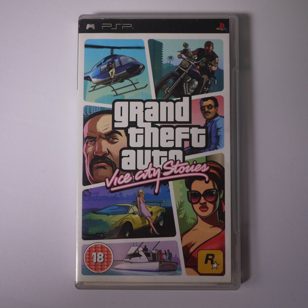 PSP game | Grand Theft Auto Vice City Stories, Video Gaming, Video ...
