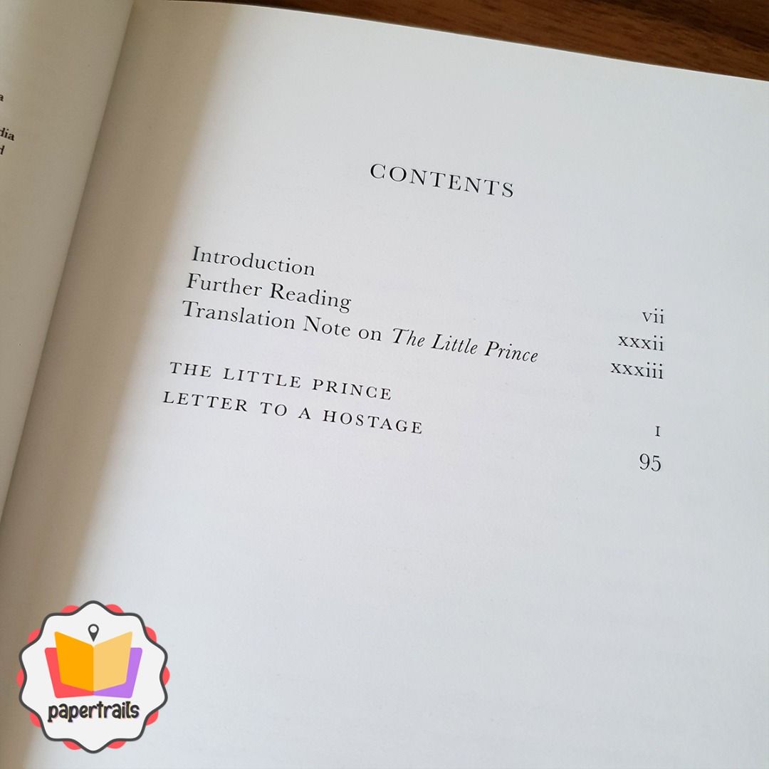 (Rare edition) The Little Prince & Letter to a Hostage (hardcover, Penguin Modern Classics ...