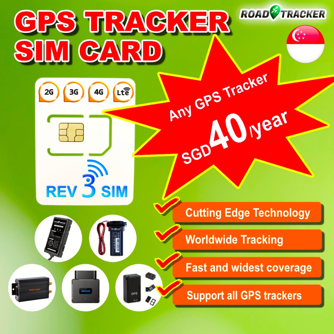 REV3 Roam SIM Card for GPS Tracker on Carousell