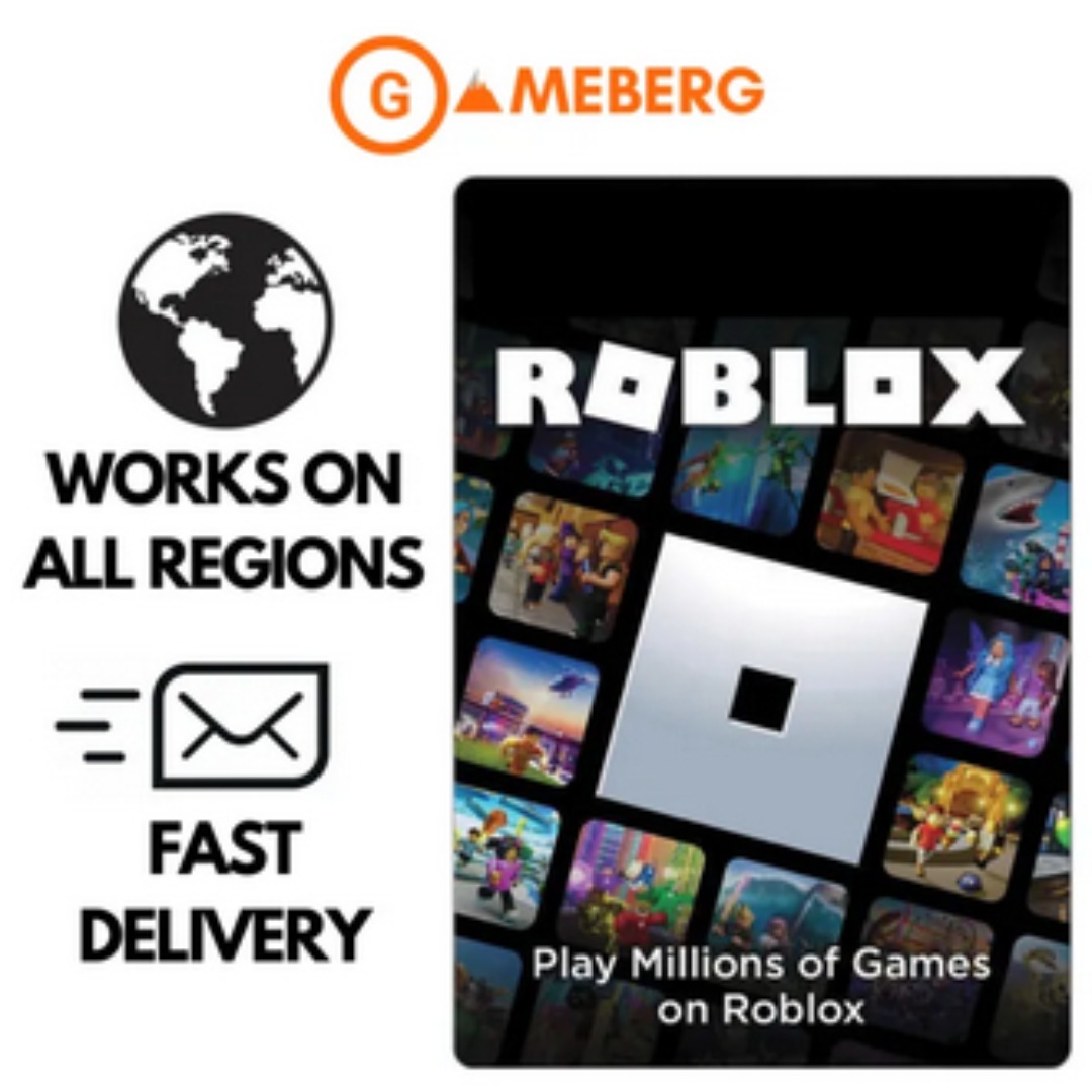 Roblox Robux Code - 400, 800 and 2000 Robux, Video Gaming, Gaming ...