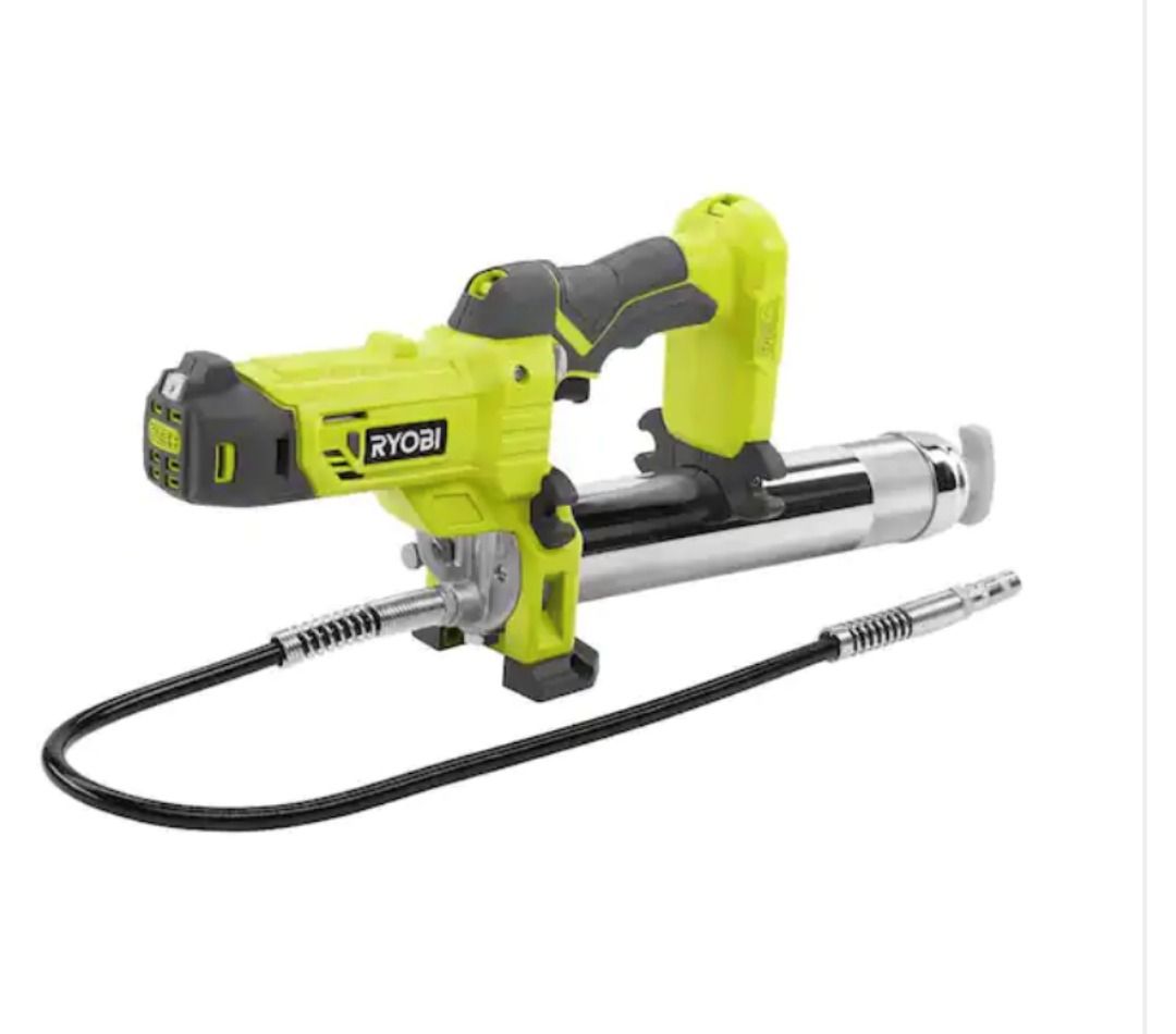 RYOBI P3410 18V Cordless Grease Gun (Tool-Only - battery and charger ...