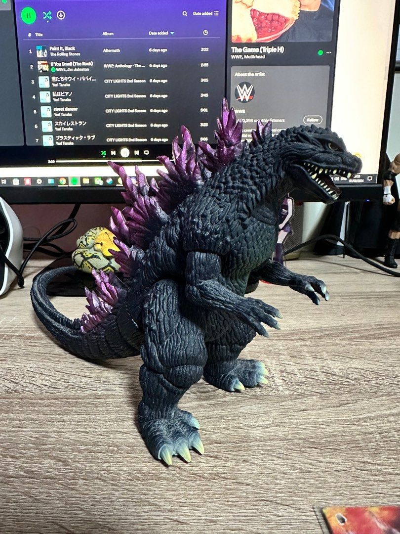 (Set of 3) Bandai Movie Monster Series Godzilla 2000 Millennium Orga ...