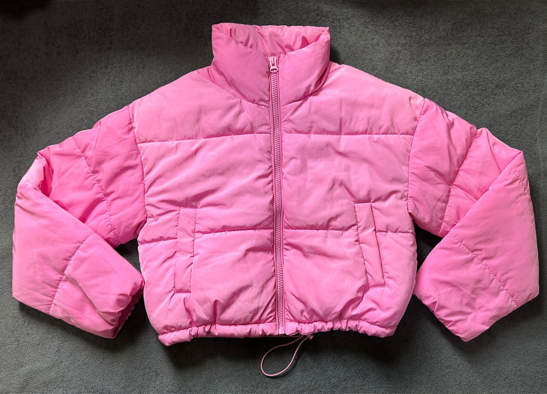 SEXY CUTE BARBIE PINK PUFFER JACKET WINTER SKI SNOW, Women's Fashion ...