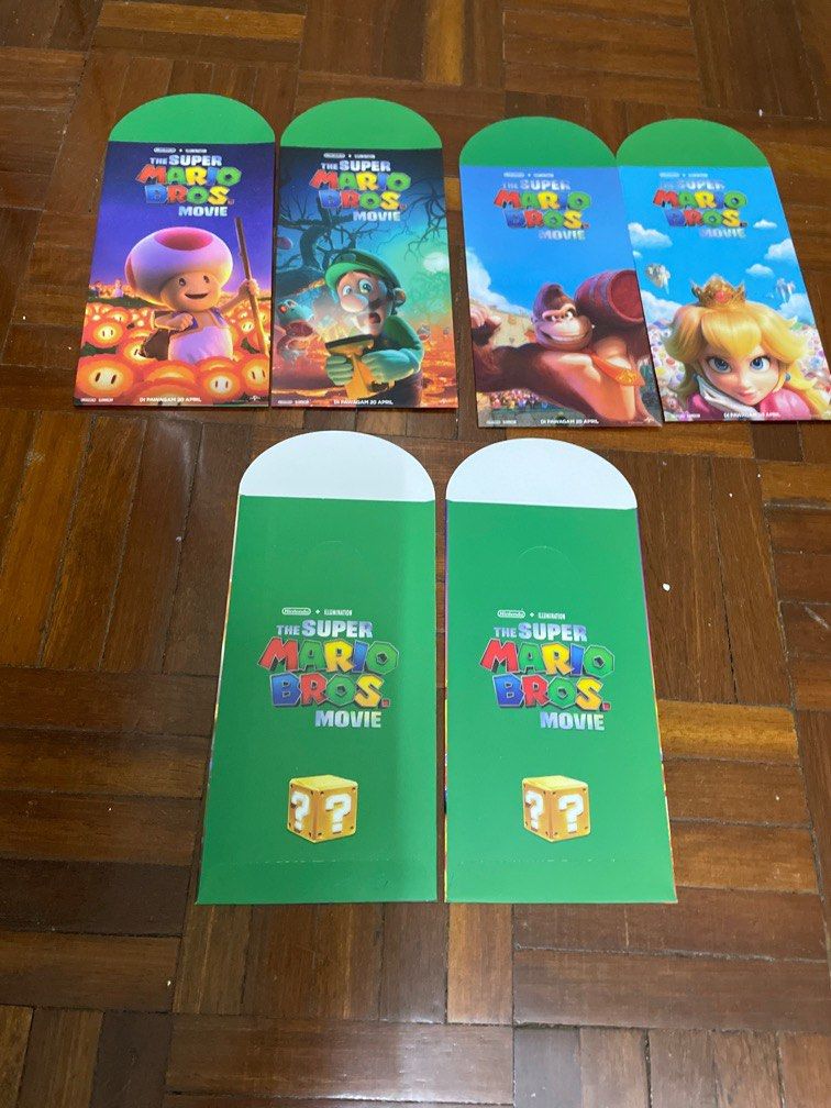 Super Mario Raya Packets, Hobbies & Toys, Stationery & Craft, Art ...