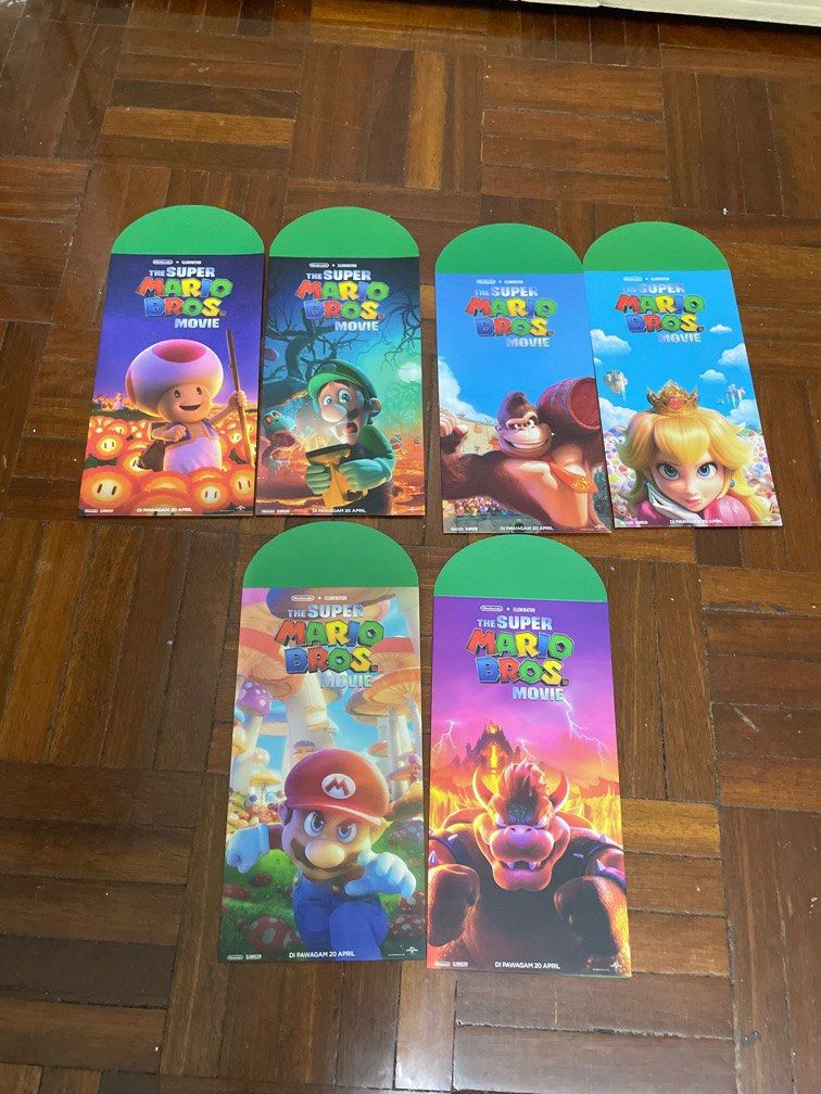 Super Mario Raya Packets, Hobbies & Toys, Stationery & Craft, Art ...