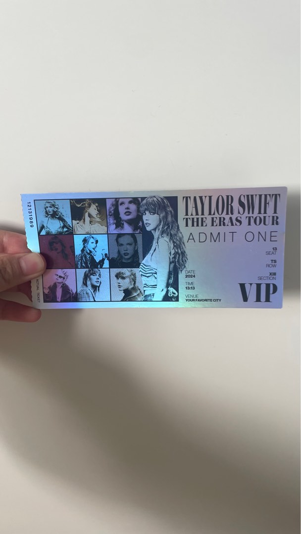 [VIP EXCLUSIVE] Taylor Swift Eras Tour VIP 2024 Chromatic SOUVENIR ...