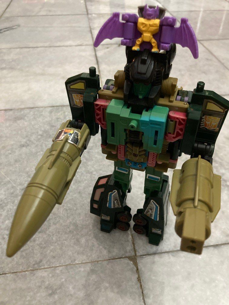 Transformers Hasbro Takara 1987 G1 Vintage Powermaster Double Dealer ...