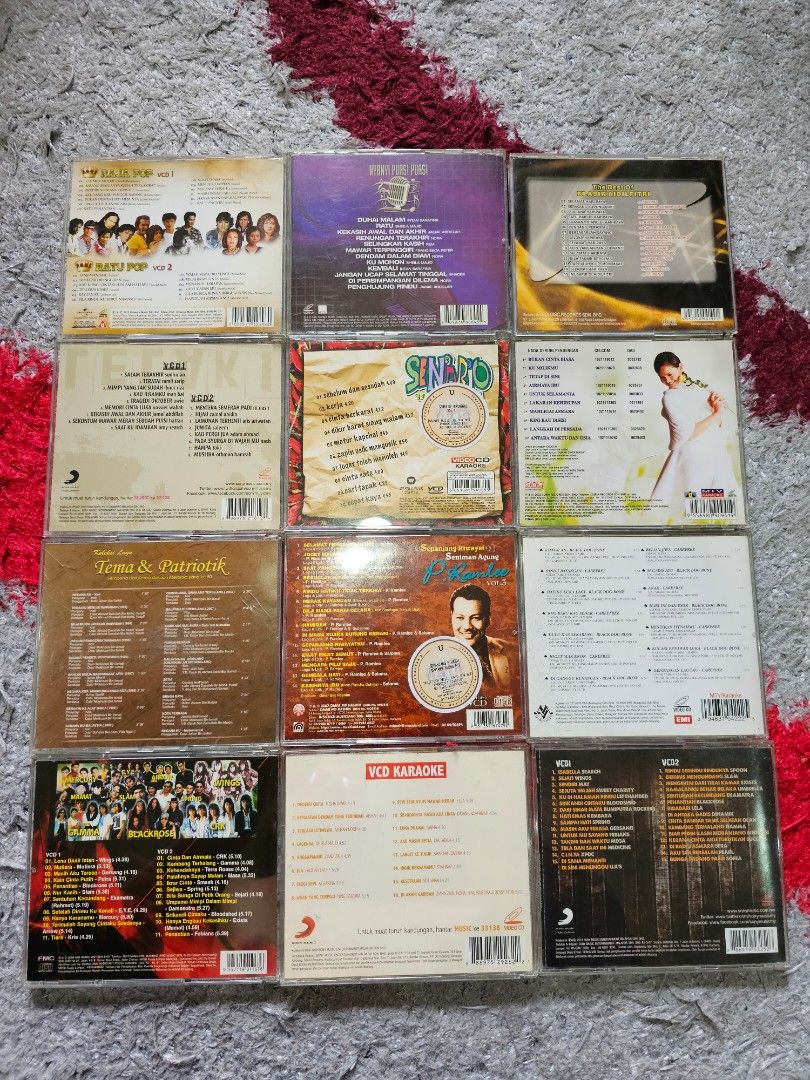 VCD karaoke original, Hobbies & Toys, Music & Media, CDs & DVDs on Carousell