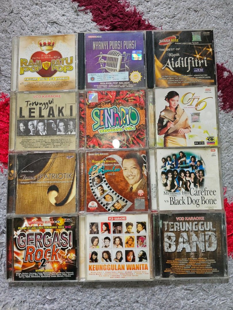 VCD karaoke original, Hobbies & Toys, Music & Media, CDs & DVDs on Carousell