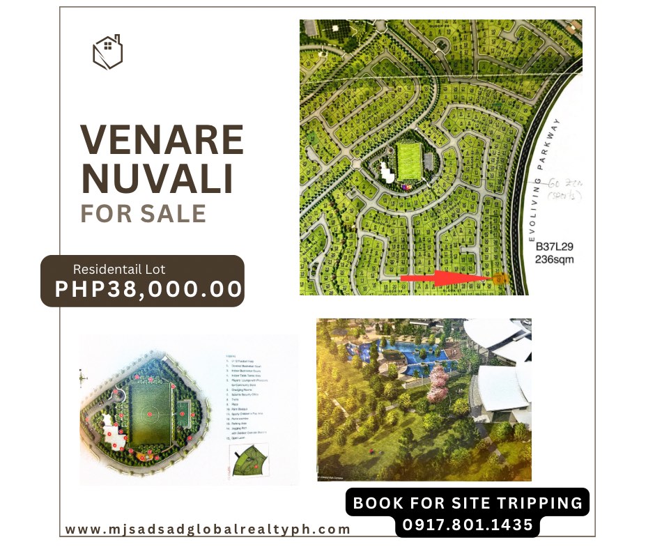 307 SQM Lot in Nuvali-Venare, Calamba Laguna, Property, For Sale, Lot ...