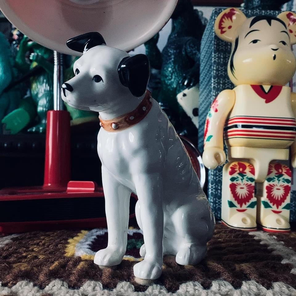 ビクター｜Victor Nipper ニッパー犬 勝利狗 陶瓷 擺件 16cm 早期 懷舊 復古 JVC, 書籍、休閒與玩具, 收藏、紀念品 ...