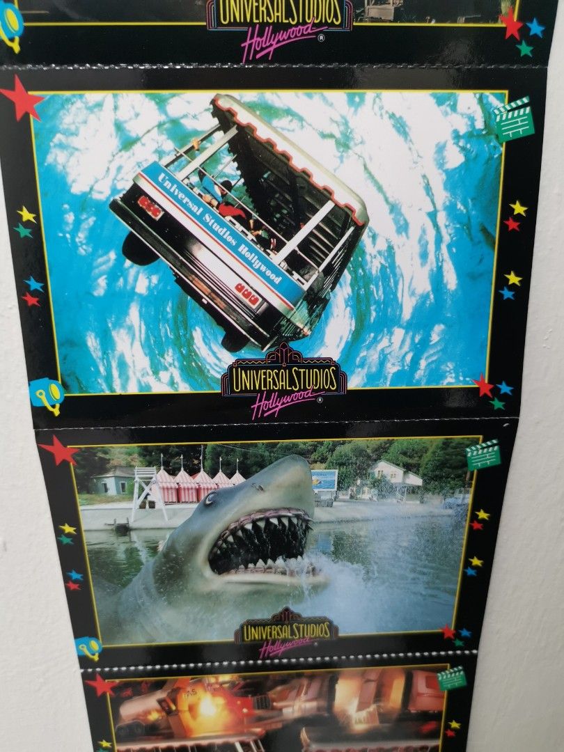 Vintage Universal Studios Hollywood collection of postcards - Set B ...