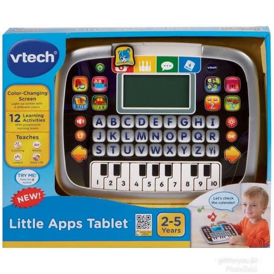 Vtech little apps learning tablet, Bayi & Anak, Mainan & Baby Walker di ...