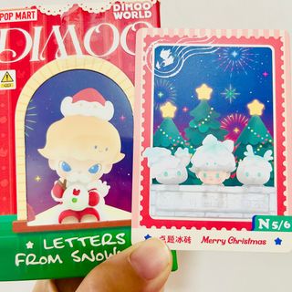 POPMART Merry Christmas Dimoo - Letters from Snowman Series, Hobbies ...