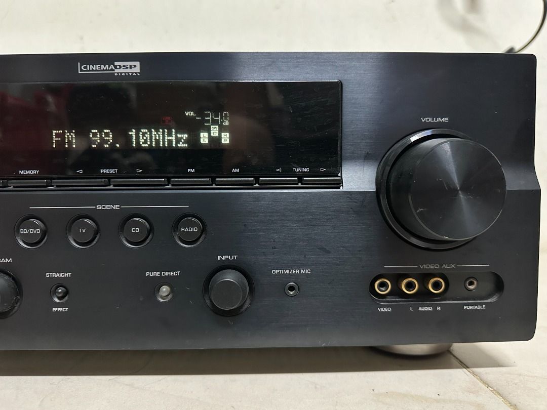 YAMAHA RX V765 收音/AV環繞擴大機 HDMI家庭劇院 7.1聲道 3D藍光 /~可當前級使用/全新副廠遙控器, 耳機及錄音音訊 ...