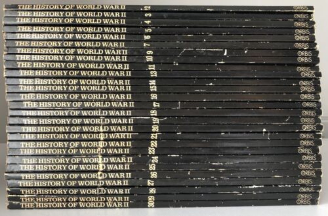29 volume history of world war 2 orbis publication military war history ...