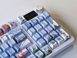 Vertex Angle R2 with Joininkeys Matcha Custom Mechanical Keyboard ...