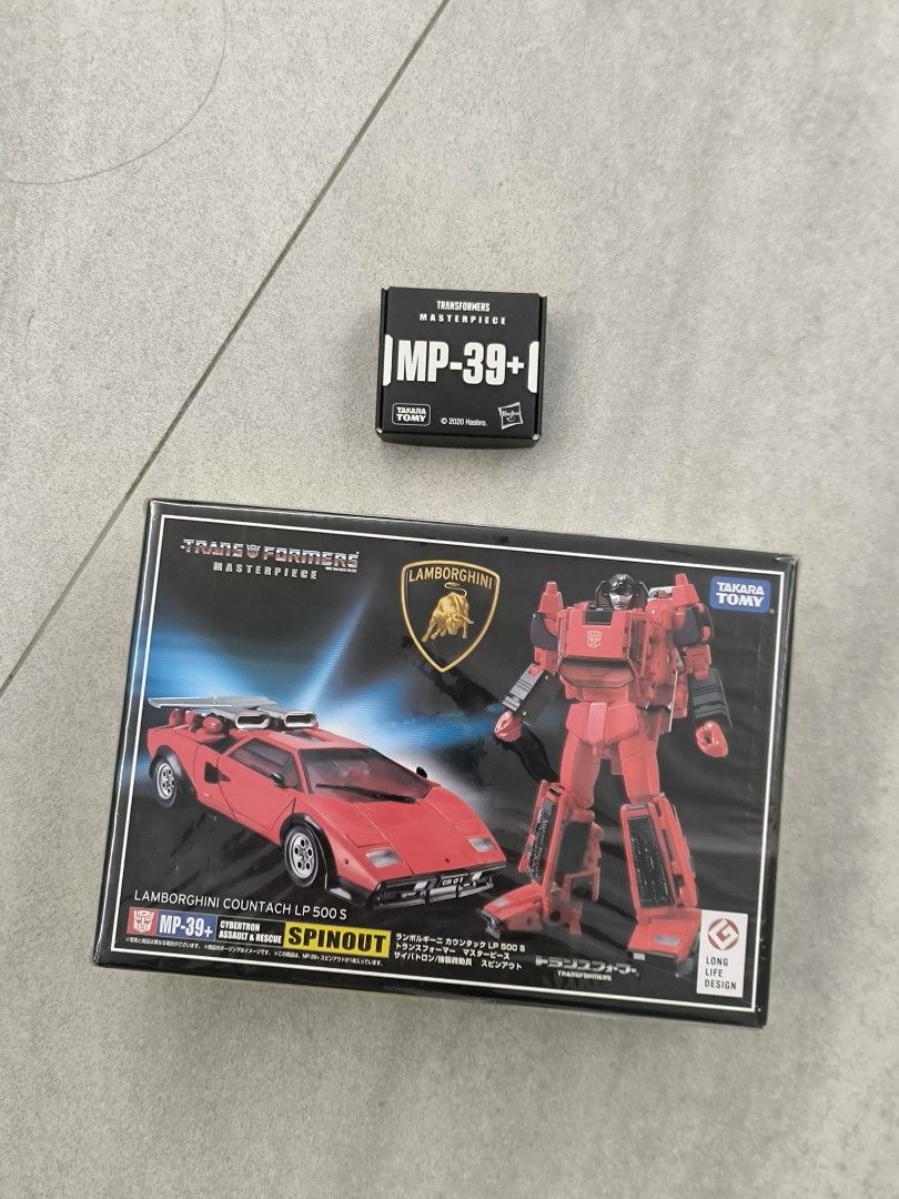 全新 日版 變形金剛 Transformers Masterpiece (Lamborghini Countach LP500 S) MP ...