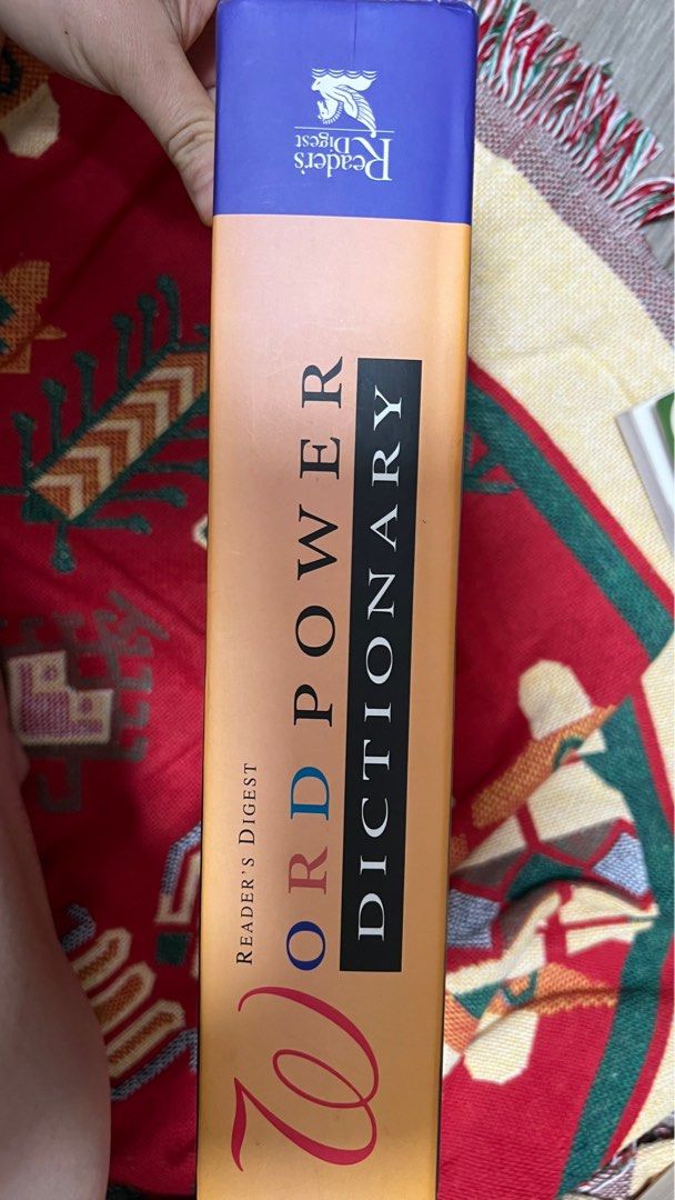字典 舊書 word power dictionary, 興趣及遊戲, 書本 & 文具, 教科書 - Carousell