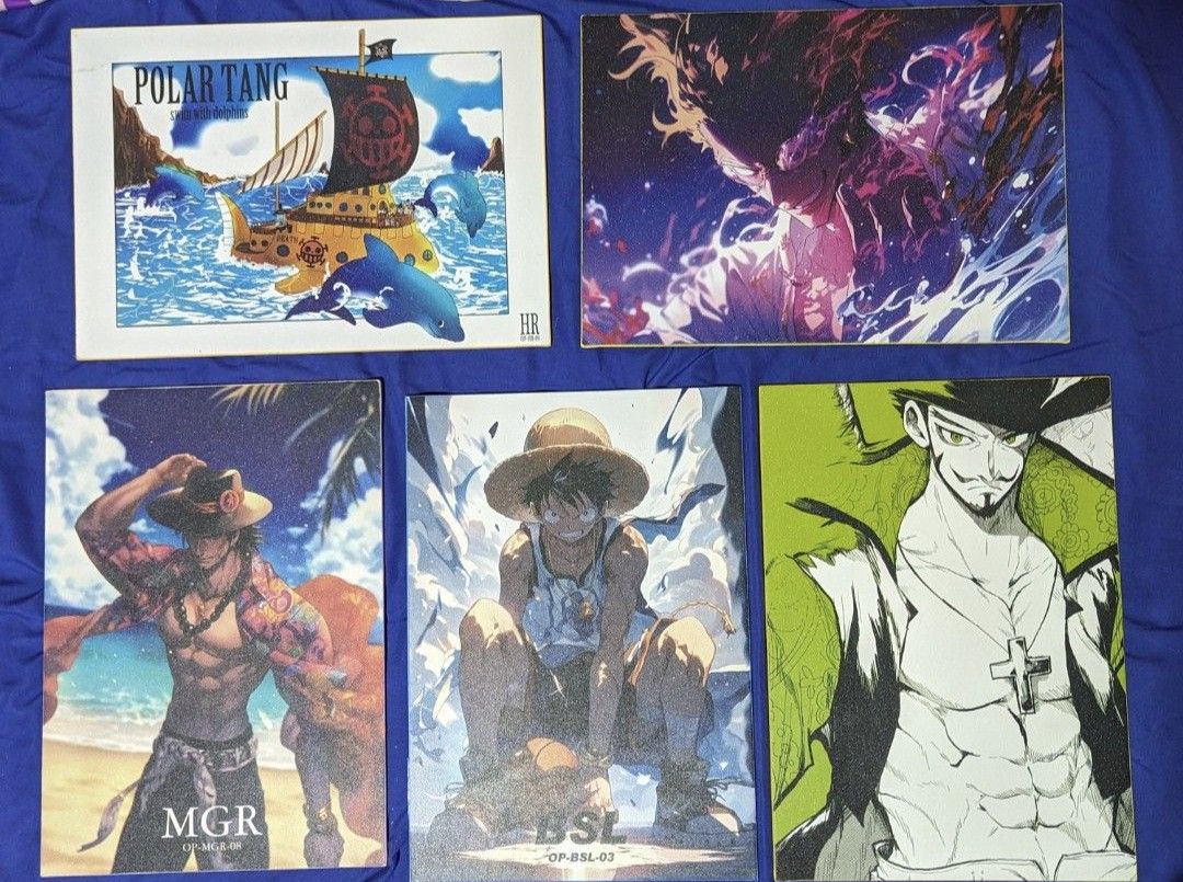 Anime Art Board - One Piece - Naruto - Demon Slayer - Genshin, Hobbies ...