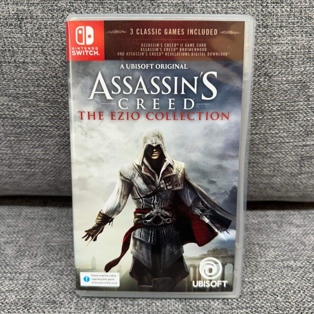 Assassins Creed Ezio Collection switch game, Video Gaming, Video Games ...