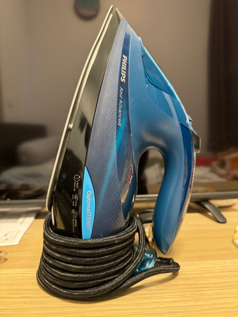 Philips Azur Advanced Steam Iron & Rene Ironing Board, TV & Home ...