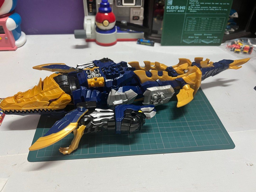 Bandai knight dragon series Kishiryu Sentai Ryusoulger RyuSo combined ...