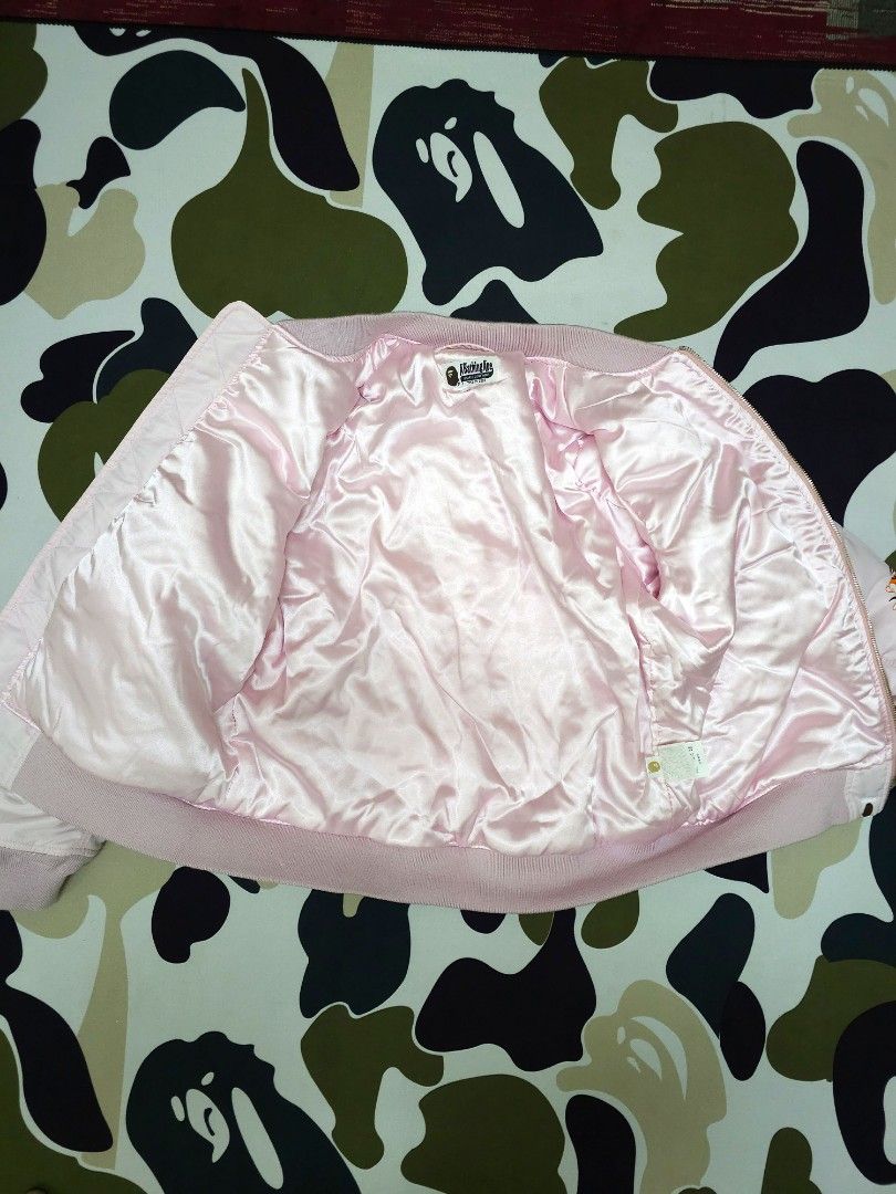 BATHING APE TIGER SHARK BOMBER JACKET, Women's Fashion, Coats, Jackets ...