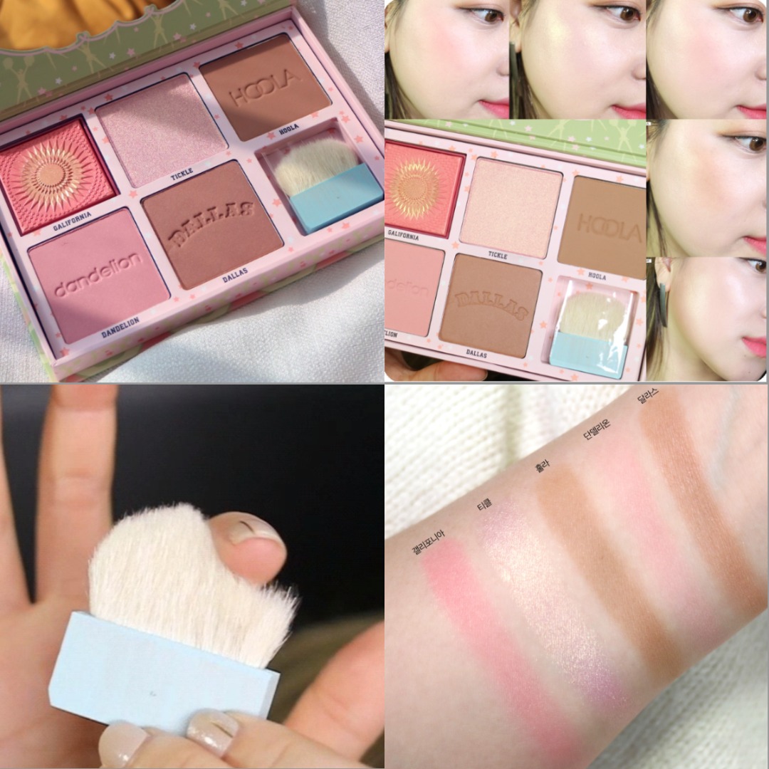 Benefit Cheekleaders Cheek Palette 面部盤 限定盤 胭脂盤 多用途盤 Pink Squad, 美容＆個人護理 ...