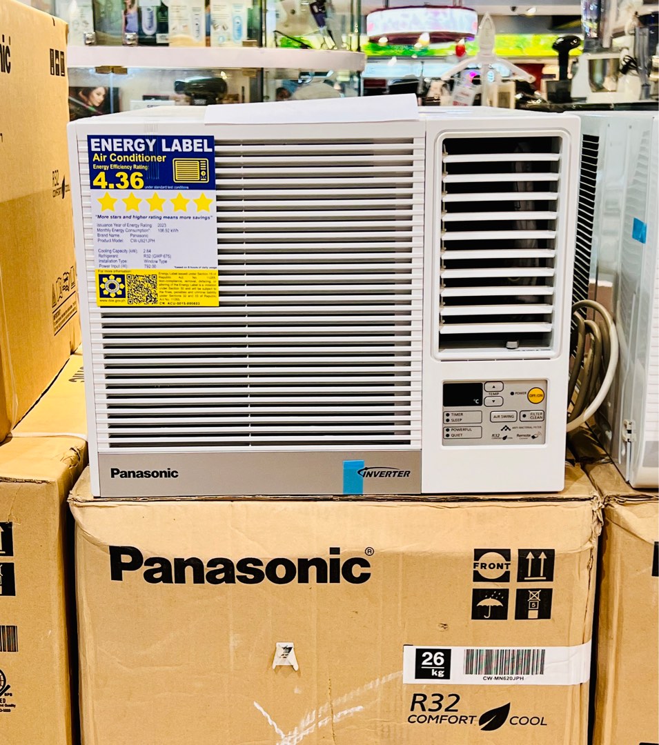 Brand New Panasonic CW-U921JPH 1.0hp Window-type Inverter Aircon ...