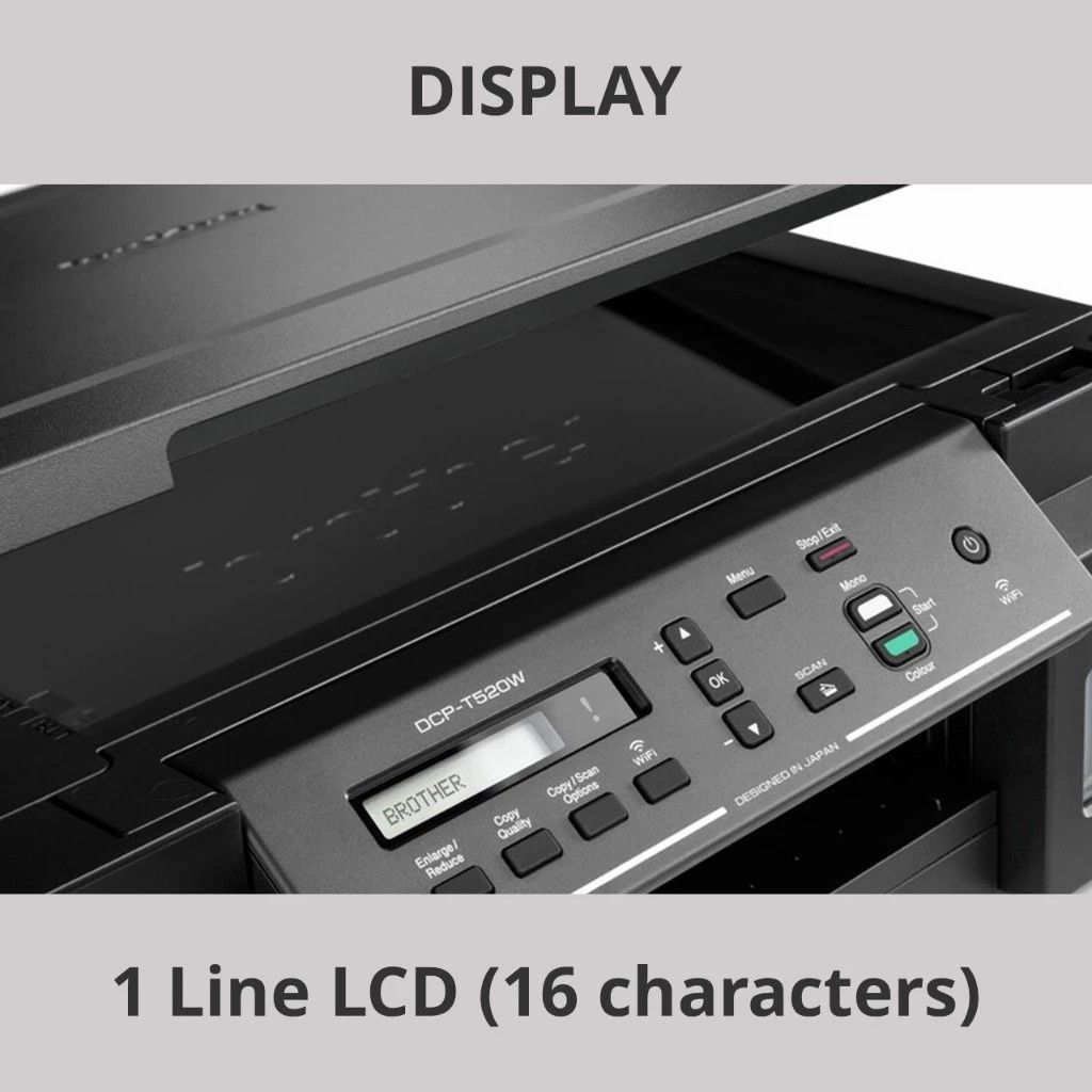 Brother Color Printer DCP-T520W | Print Scan Copy, Computers & Tech ...