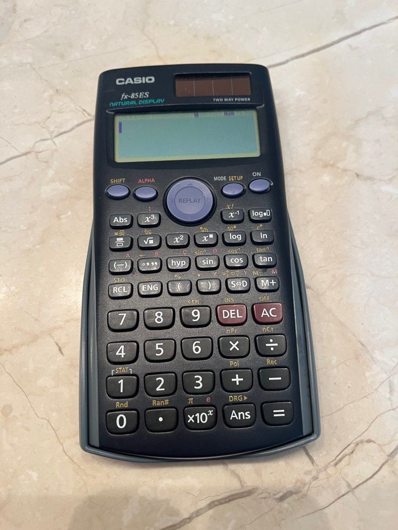 casio fx-85ES scientific calculator, 電腦及科技產品, 商務用科技產品在旋轉拍賣