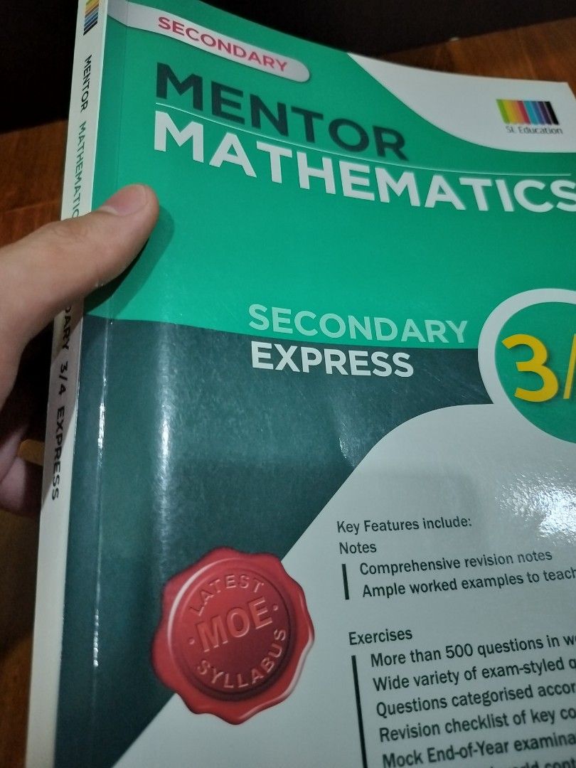 (CHEAP!!!) MENTOR MATHEMATICS SECONDARY 3 4 EXPRESS NEW ASSESSMENT BOOK ...