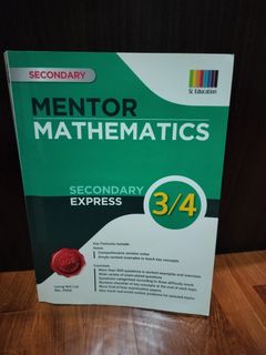 Brand New Mentor Mathematics Secondary 1 (G3) , Hobbies & Toys, Books ...