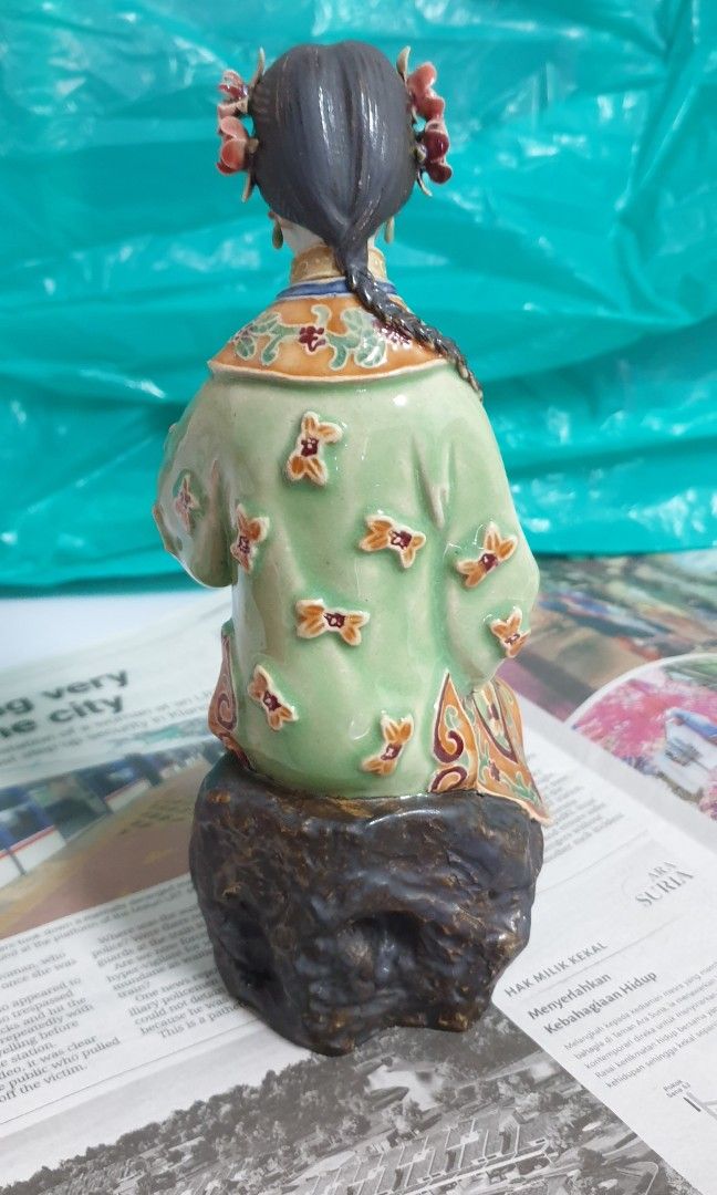 Chinese ceramic display idol, Hobbies & Toys, Collectibles ...