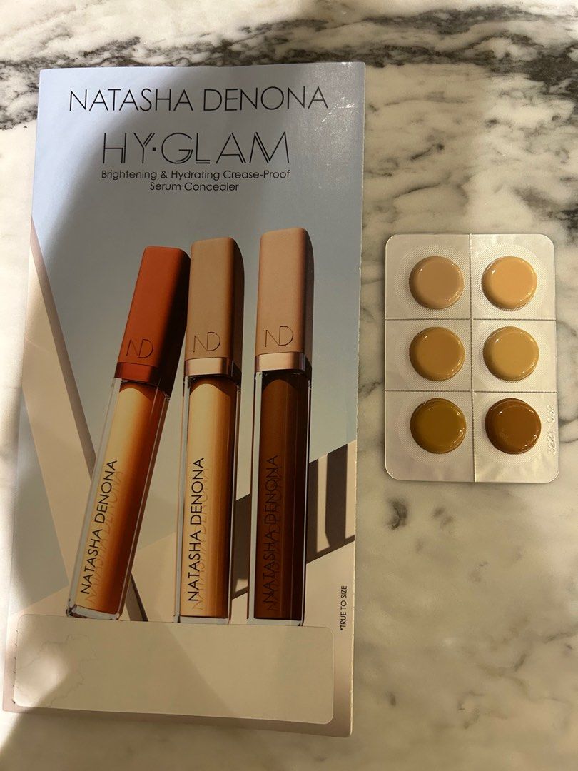 Concealer Sample Pack - Natasha Delona, Kesehatan & Kecantikan, Rias ...